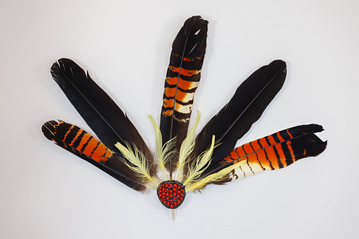 Lisa Michl Ko-manggén (Black Cockatoo Headdress) – Umi Arts