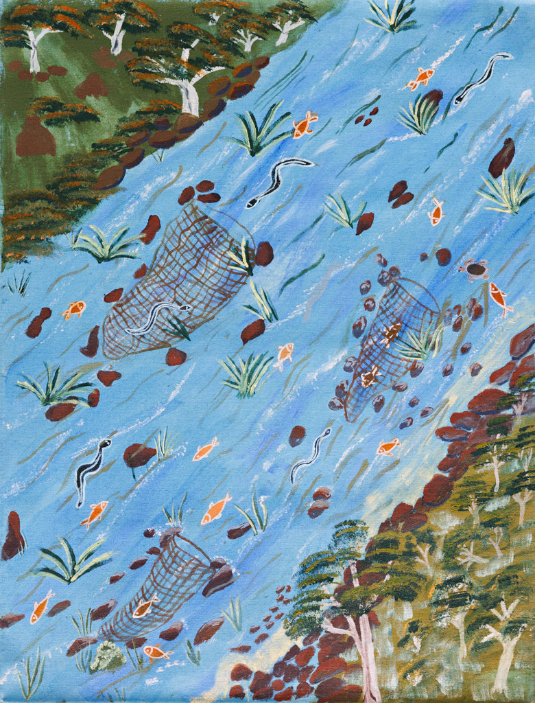 Wanda Gibson, Saltwater Fish Trap – Umi Arts