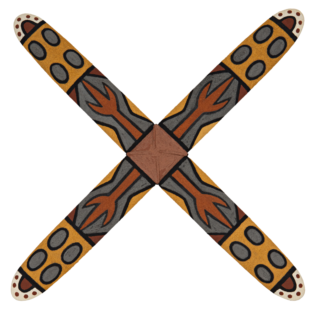 Michael Boiyool Anning, Yalma (cross boomerang) – Umi Arts